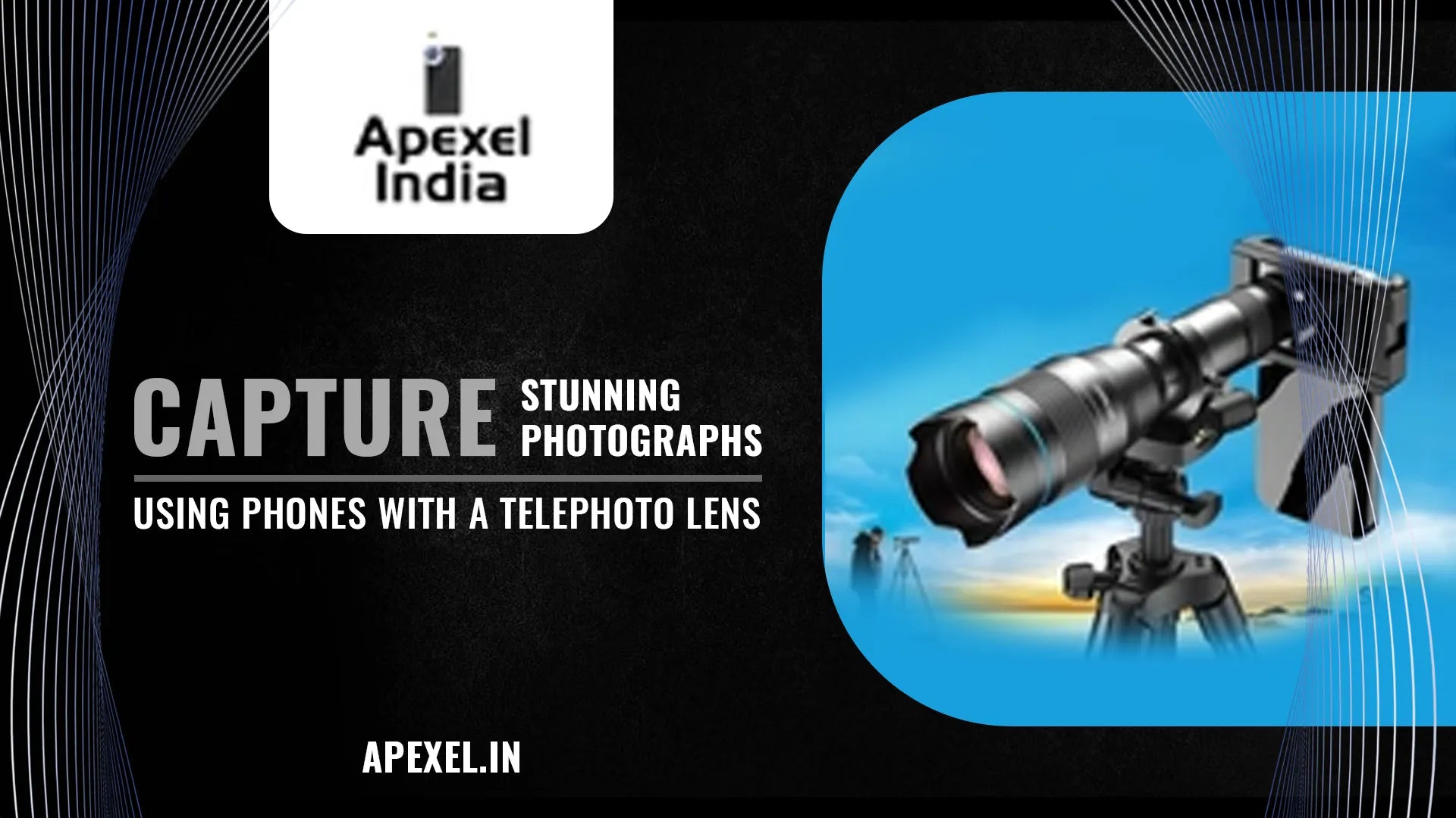 Capture Stunning Photos on Your Phone with a Telephoto Lens – APEXEL INDIA